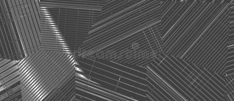 Abstract Grey Striped Background Stock Illustration - Illustration of ...