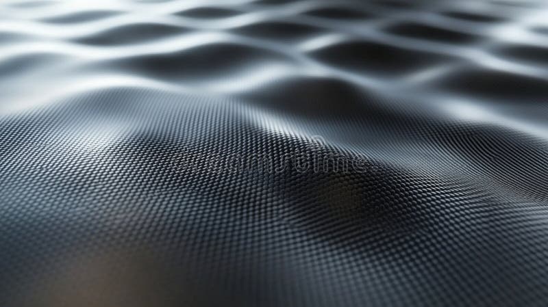 Abstract Grey Textured Surface with Wave Pattern Stock Illustration ...