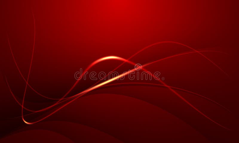 Abstract Grey Wave Gold Ribbon Curve on Red Luxury Background Vector ...