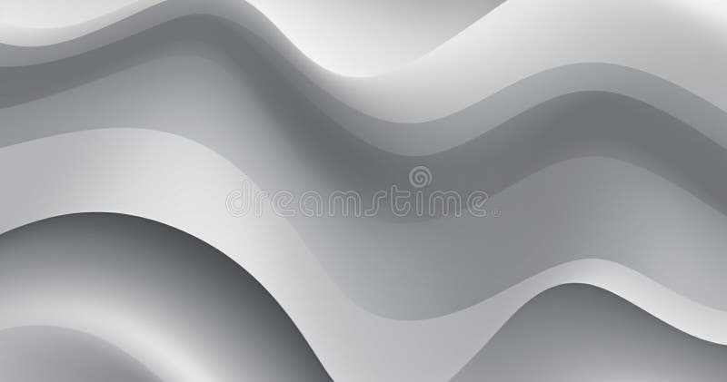 Abstract Grey Waves stock illustration. Illustration of design - 289189305