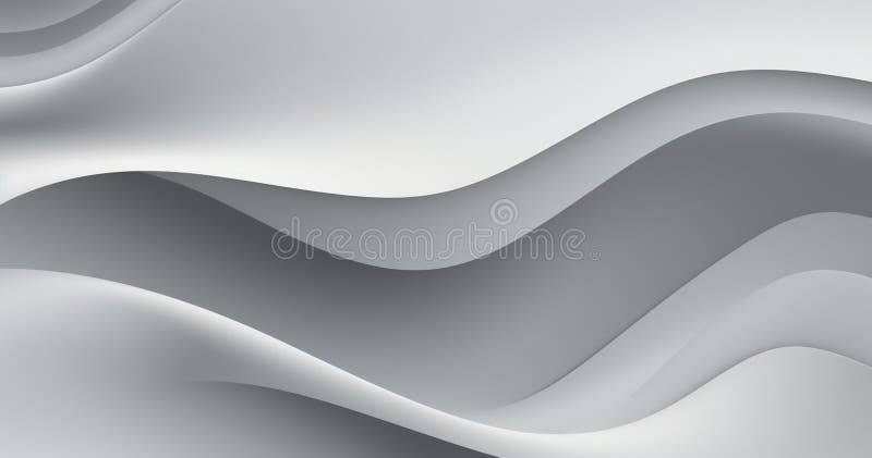 Abstract Grey Waves stock illustration. Illustration of wallpaper ...