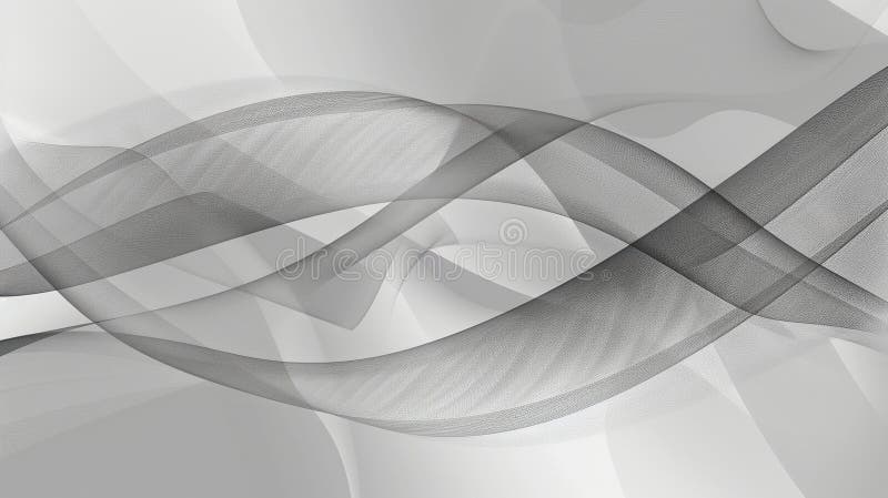 Abstract Grey Waves Background Stock Illustration - Illustration of ...