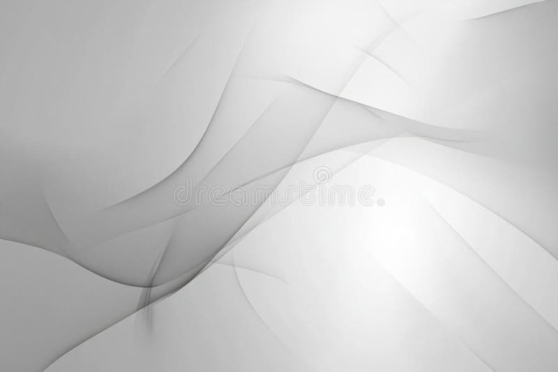 Abstract Grey Waves, a Visual Exploration of Motion and Form Stock ...