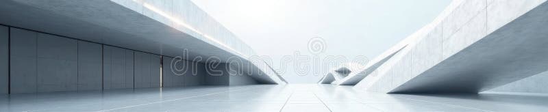 Abstract Grey White Architectural Lines Sharp Angles High-tech Feel ...