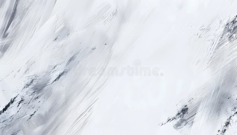 Abstract Grey & White Brushstroke Texture Stock Illustration ...
