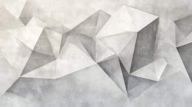Abstract Grey and White Geometric Shapes Texture Background Stock ...