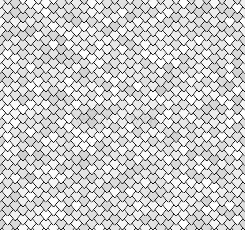 Abstract Grey and White Scales Pattern Background, Bricks Stock Vector ...