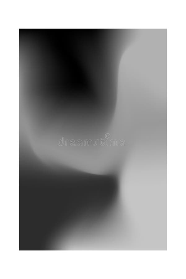 Abstract Greyscale Gradient Wall Decor Stock Illustration ...