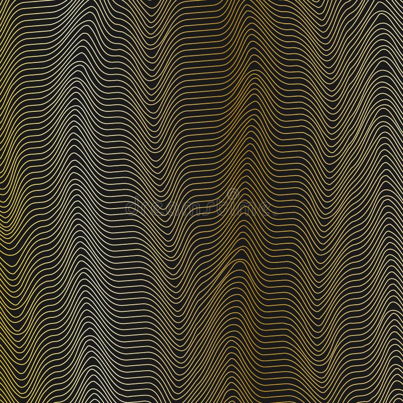 Abstract Grid Background with Wavy Dark Lines of Waveform Dynamic ...