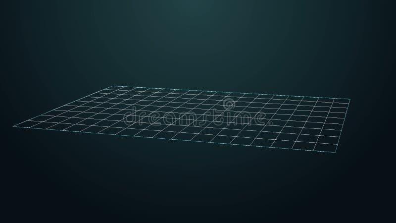Abstract Grid Floor Motion Video Stock Video - Video of grid, digital ...