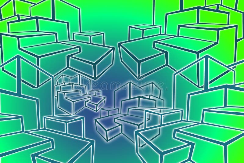 Line Drawing Grid Background Illustration Stock Illustration ...