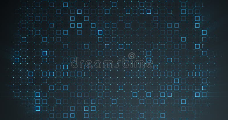 Abstract Grid Shape Landscape Background. 3D Rendering Stock ...