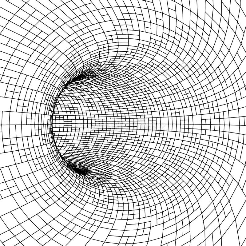 Abstract Grid Tile Tunnel Constructions Vector 121 Stock Vector ...