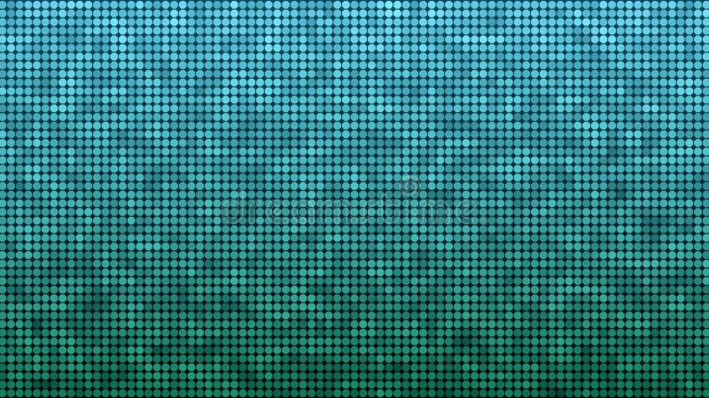 Abstract Grid Type Background from Glowing, Flickering Glitter Dots ...