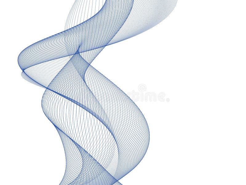 Abstract Grid Wave Background, Blue Wavy Stock Image - Image of idea ...
