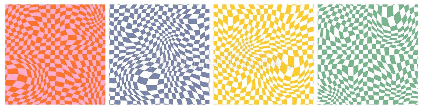 Groovy Checkerboard Stock Illustrations – 2,020 Groovy Checkerboard ...