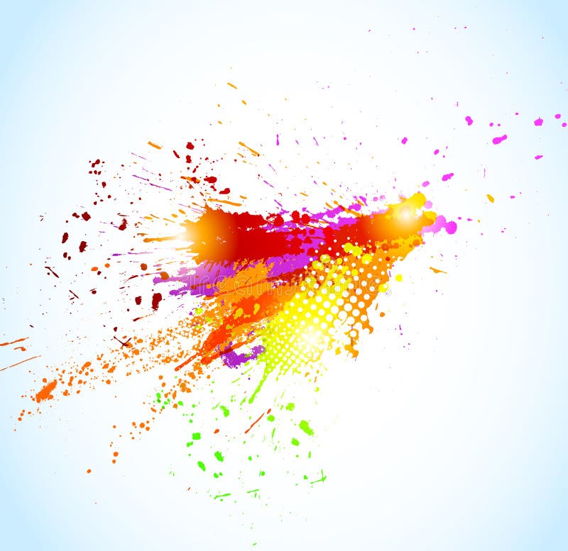 Abstract Grunge Circles. Education Background Stock Vector ...