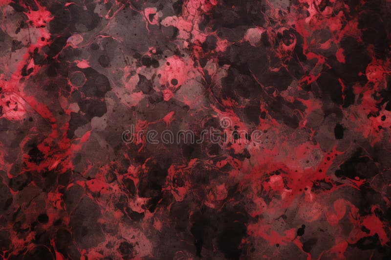 Abstract Grunge Background with Red and Black Spots on it Stock ...