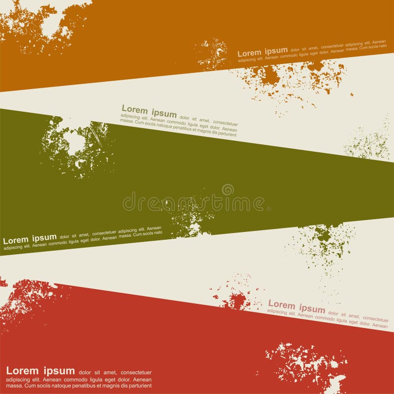 Abstract Grunge Background Template Design. Vector Stock Vector ...