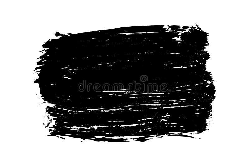Abstract Grunge Brush Strokes with Rough Edges Texture. EPS10 V Stock ...