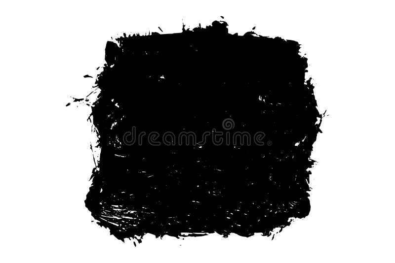 Abstract Grunge Brush Strokes with Rough Edges Texture. EPS10 V Stock ...