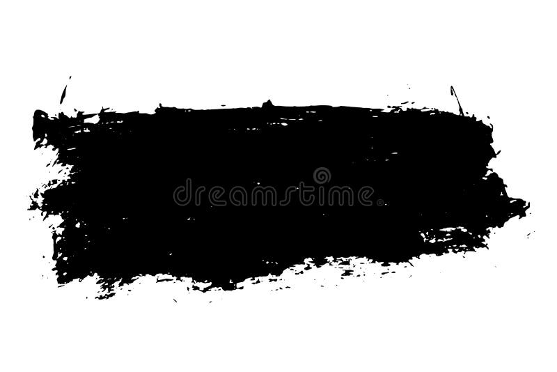 Abstract Grunge Brush Strokes with Rough Edges Texture. EPS10 V Stock ...