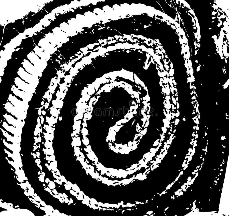 Abstract Grunge Concentric Rings Overlay Texture. Distress Circle ...