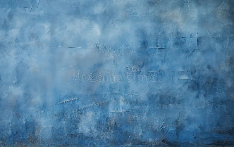 Abstract Grunge Decorative Plaster Wall. Rough Surface with Light Blue ...