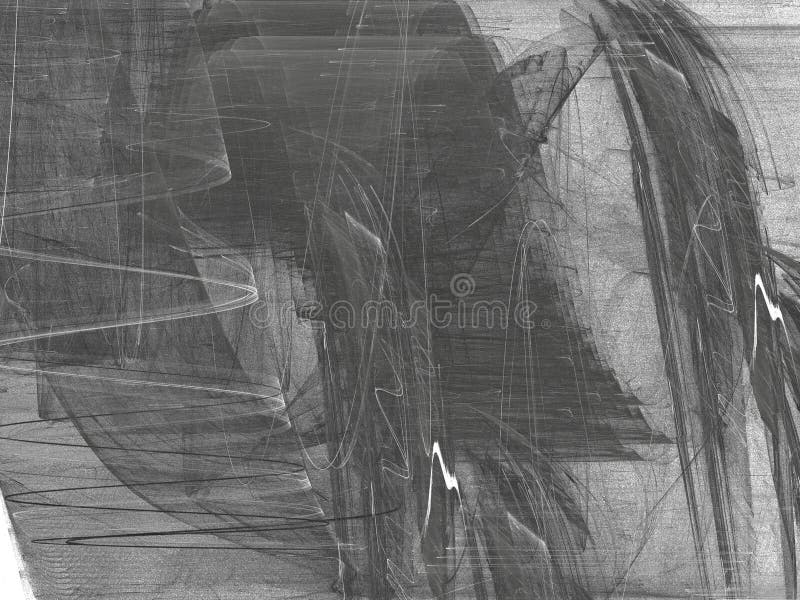 Abstract Grunge Dirty Gray Background on White Backdrop Stock ...