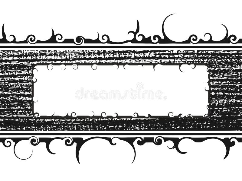 Abstract Grunge Frame stock vector. Illustration of business - 94330108