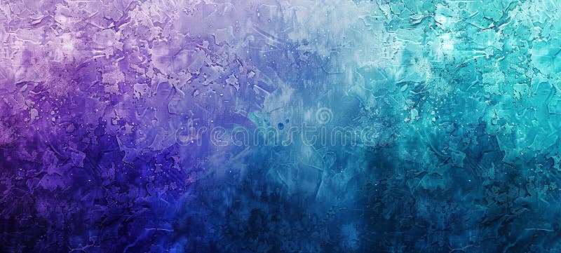 Abstract Grunge Gradient with Emerald Blue and Purple Textures, Concept ...