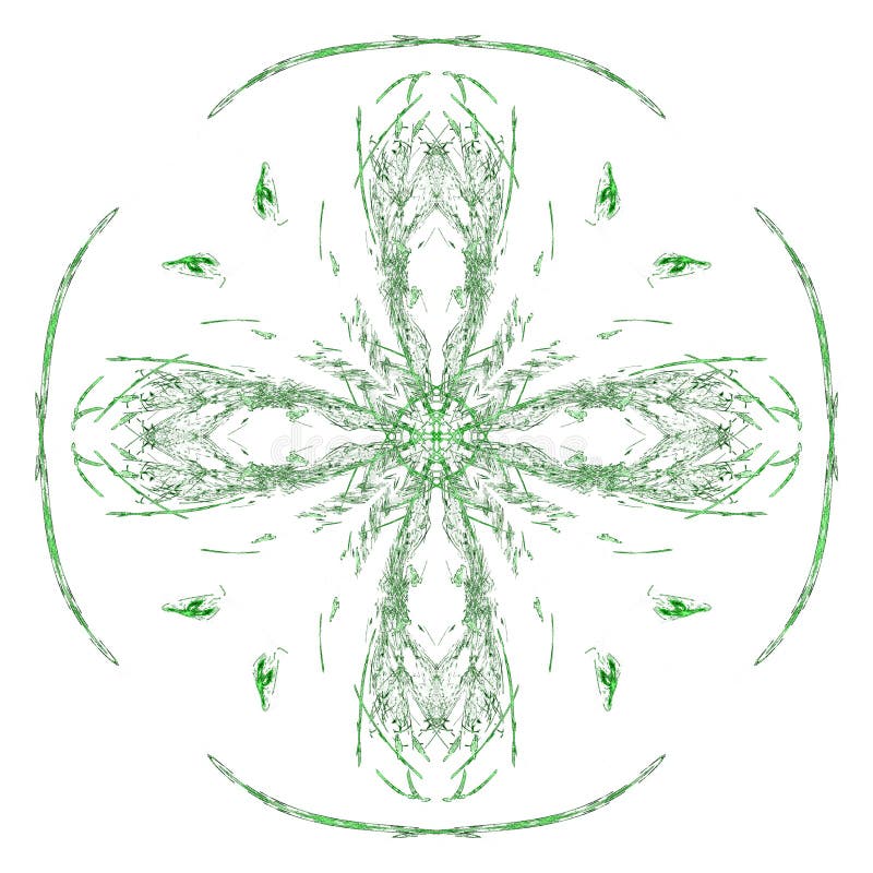 Abstract Grunge Green Isolated Pattern Stock Illustration ...