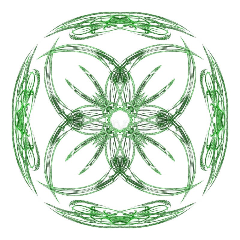 Abstract Grunge Green Isolated Pattern Stock Illustration ...