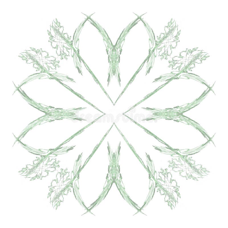 Abstract Grunge Green Isolated Pattern Stock Illustration ...