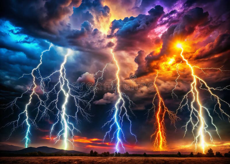 Abstract Grunge Lightning Bolt Art a Modern Linear Doodle Background ...