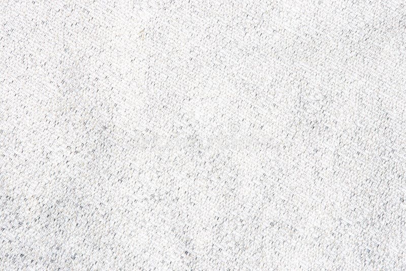 White Woven Fabric Texture Background. White Canvas Pattern. Stock ...