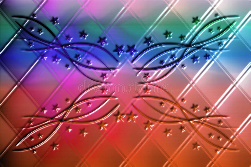 Abstract Grunge Multicolored Bright Plastic Effect Background. Bright ...