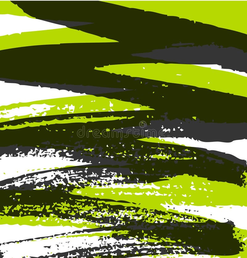 Decorative Paint Pattern. Vector Seamless Texture Stock Vector ...