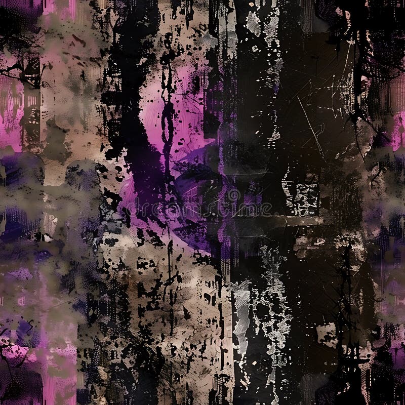 Abstract Grunge Repeating Background Pattern Stock Illustration ...