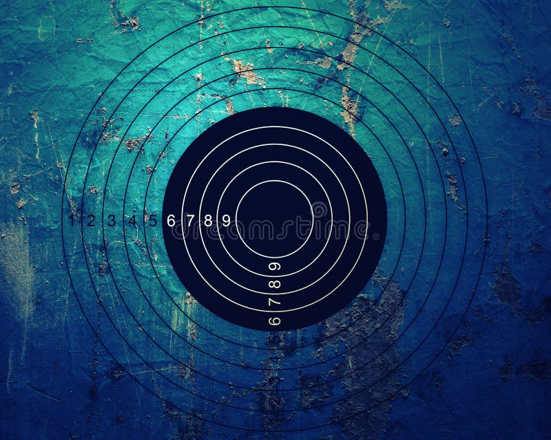 Abstract grunge target stock illustration. Illustration of aged - 39349162