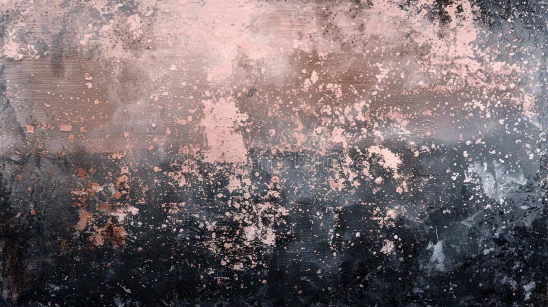 Abstract Grunge Texture, Black and Copper Paint Background Stock ...