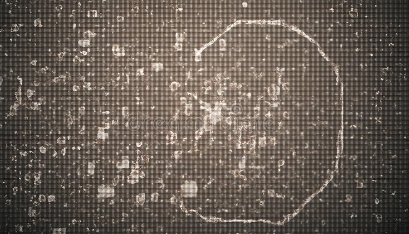 Abstract Grunge Texture with a Faded Octagonal Shape Overlay, Featuring ...