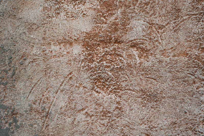 Abstract Grunge Texture of Rusty Colored Concrete Surface Stock Image ...