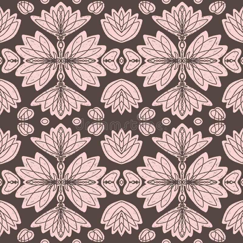 Abstract Grunge Texture Stylized Pattern Stock Illustration ...