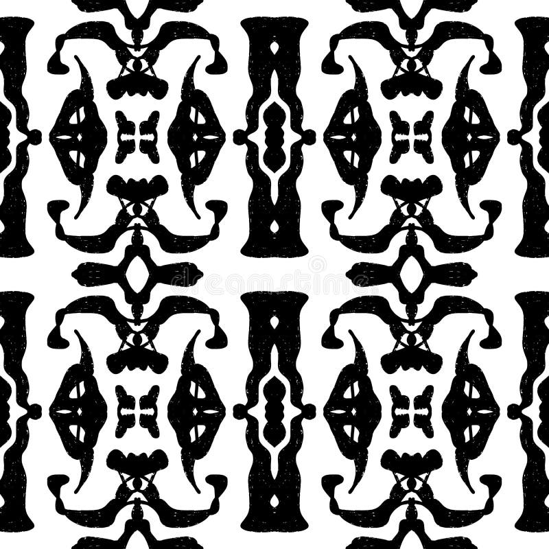 Abstract Grunge Texture Stylized Pattern Stock Illustration ...