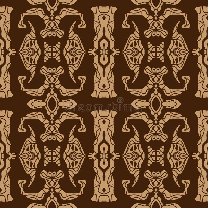 Abstract Grunge Texture Stylized Pattern Stock Illustration ...