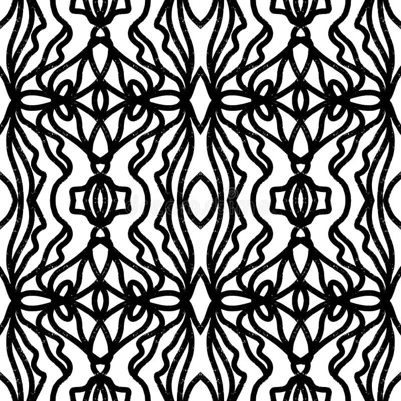 Abstract Grunge Texture Stylized Pattern Stock Vector - Illustration of ...