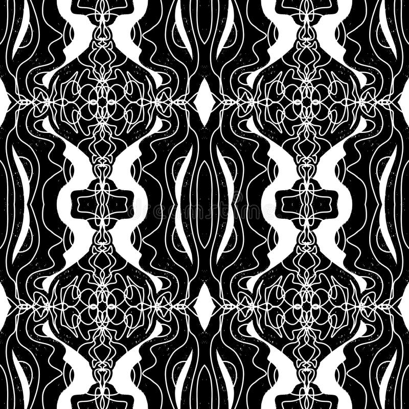 Abstract Grunge Texture Stylized Pattern Stock Vector - Illustration of ...