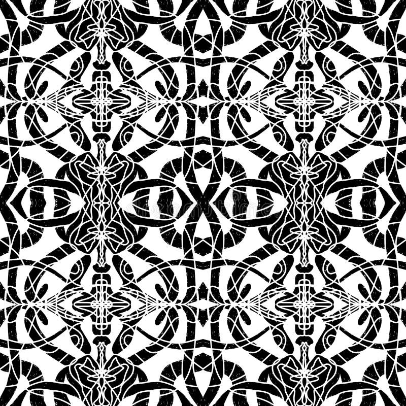 Abstract Grunge Texture Stylized Pattern Stock Vector - Illustration of ...