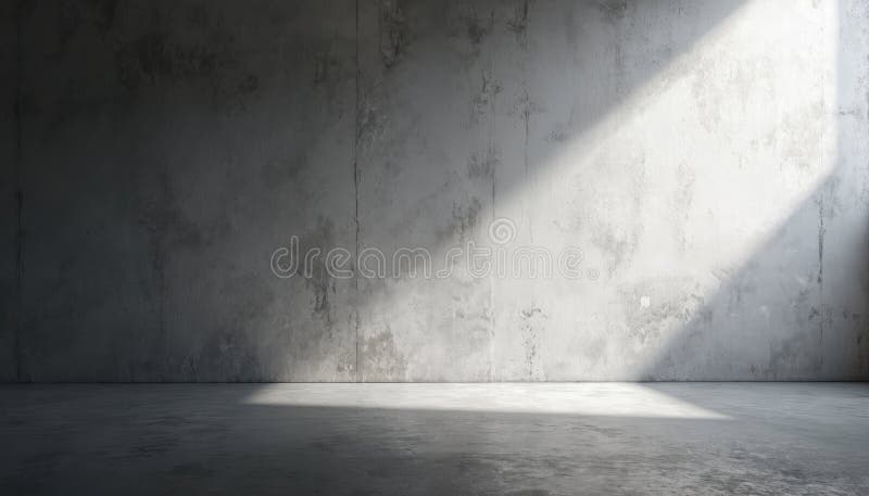 Abstract Grunge Textured Concrete Wall with Gradient Spotlight Effect ...
